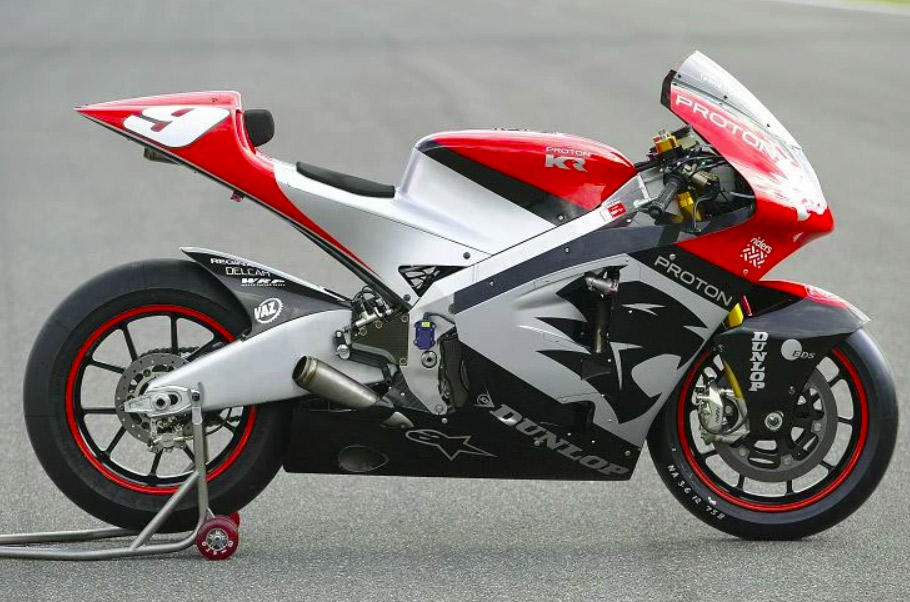 Kenal Mesin MotoGP Pertama Proton KR5 Tahun 2003 - TMCBlog.com
