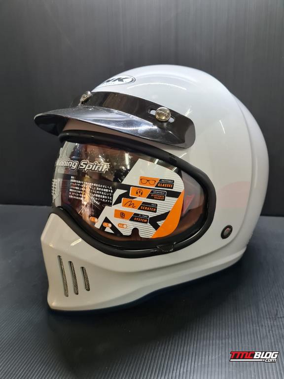 INK Trooper : Helm Retro Full Face ber-Visor yang Super keren ...