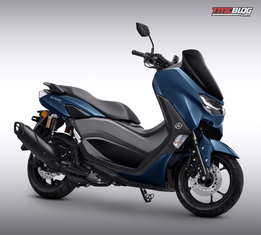 Yamaha NMAX 155 2023 ketambahan Warna baru : Metallic Blue - TMCBlog.com