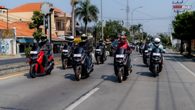 NMAX Tour Boemi Nusantara etape 1 sukses Libas 500 km Jakarta ...