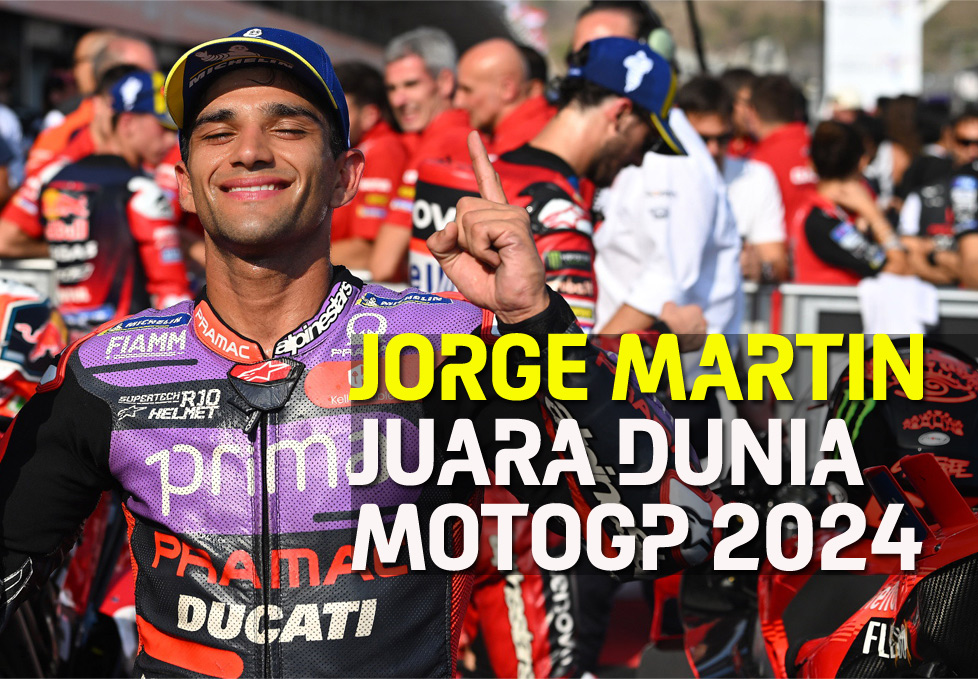 JORGE MARTIN Juara Dunia MotoGP 2024 - TMCBlog.com