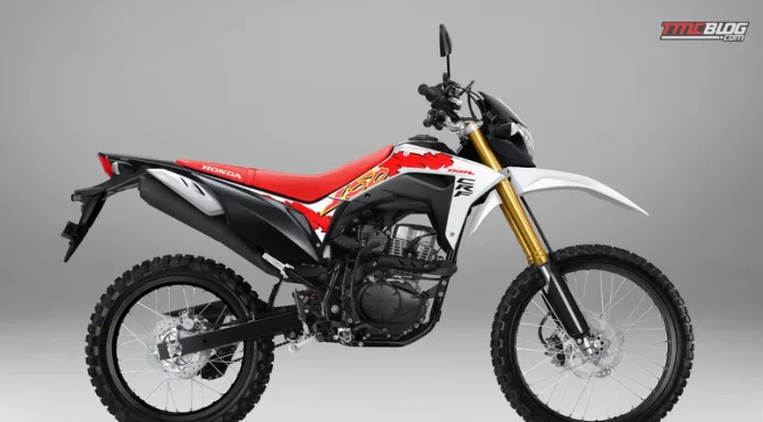 Honda rilis Warna Baru CRF150L 2025 . . . Ada Grafis Klasik Retro ...