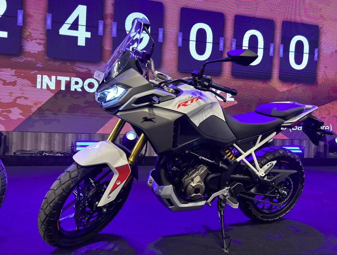 TVS Apache RTX 300 Resmi Dirilis . . . Adventure Banget ! - TMCBlog.com