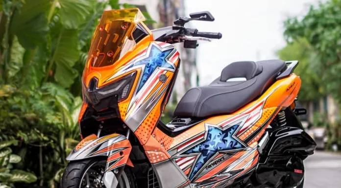Custom Yang Bawa Nuansa Nostalgia Balap Legendaris di NMAX “TURBO ...